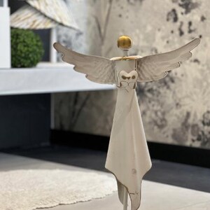 Metal Angel Christmas Decoration,modern Angel Figurine 51 Cm/ 20" - Etsy