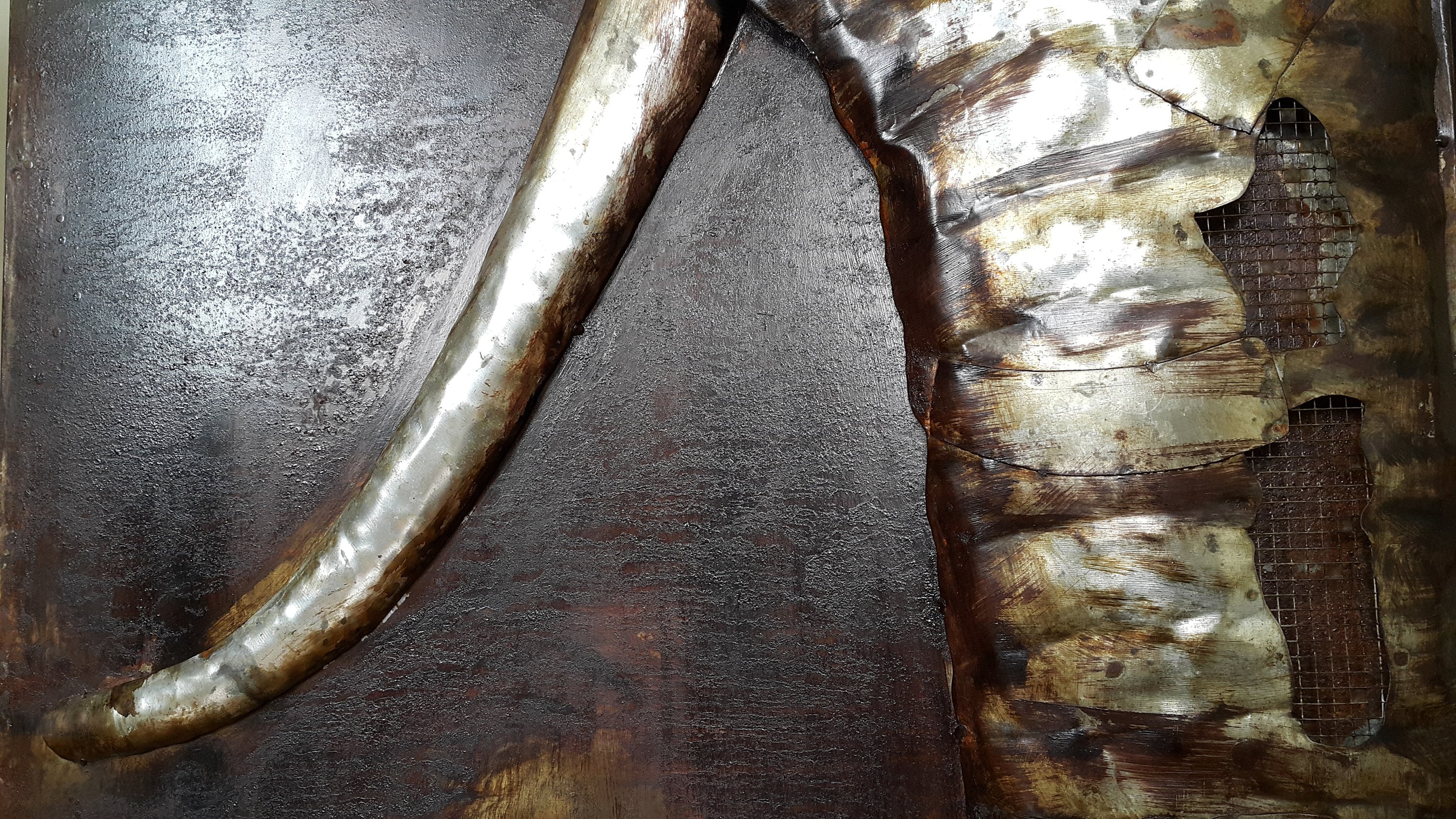 EXCLUSIVE UNIQUE ART Elephant Metal 3D Wall Decorlarge - Etsy