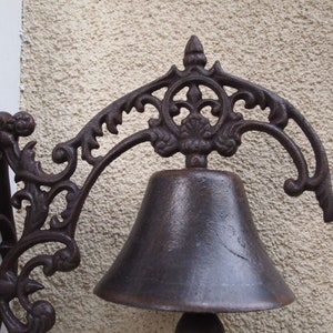 Cast Iron Door Bell Hanging Door Bell ,hanging Bell,iron Door Bell - Etsy