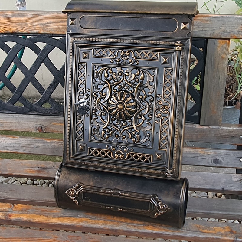 Antique Mailbox - Etsy