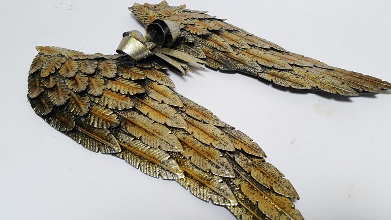 Metal Angel Wings Wall Decoration or Christmas Tree Metal Art,wall ...