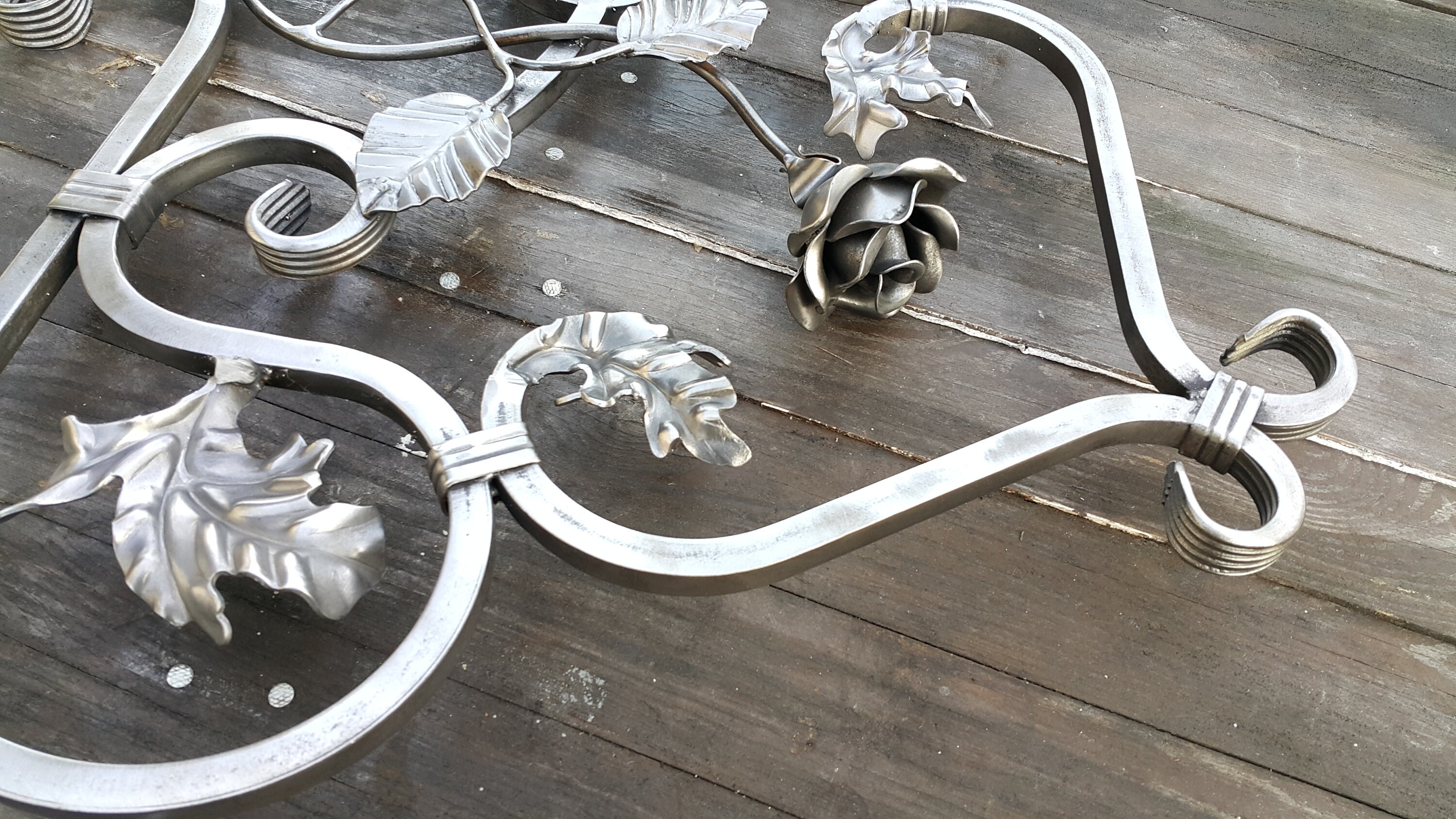 Wrought Iron Gate Valance for Wood Gates and Entry Topslarge | Etsy