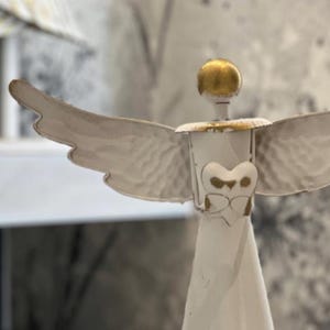 Metal Angel Christmas Decoration,modern Angel Figurine 51 Cm/ 20" - Etsy