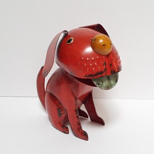 Head Dog Nodding Garden/home Decor,metal Sculpture Dog,farm House ...