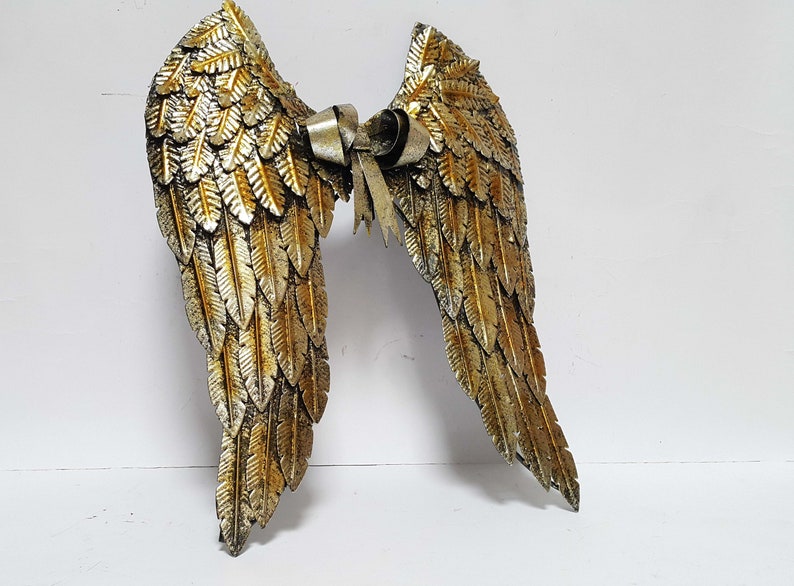 Metal Angel Wings Wall Decoration or Christmas Tree Metal Art,wall ...