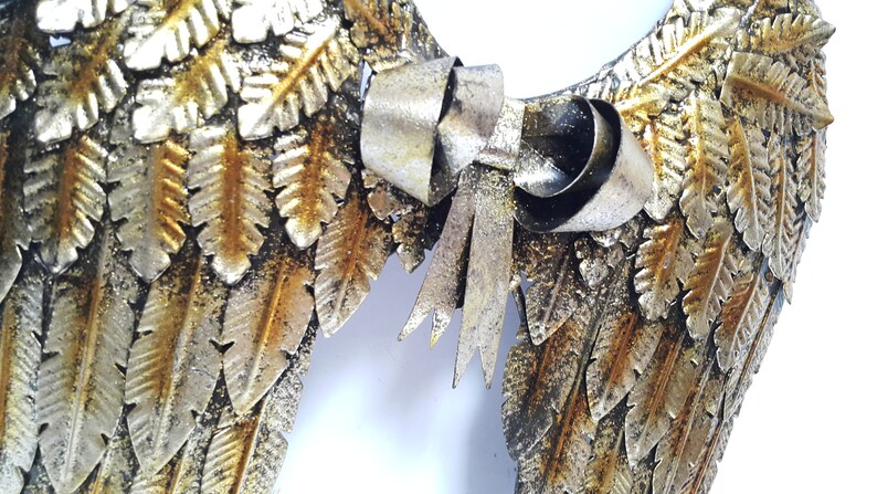 Metal Angel Wings Wall Decoration or Christmas Tree Metal Art,wall ...