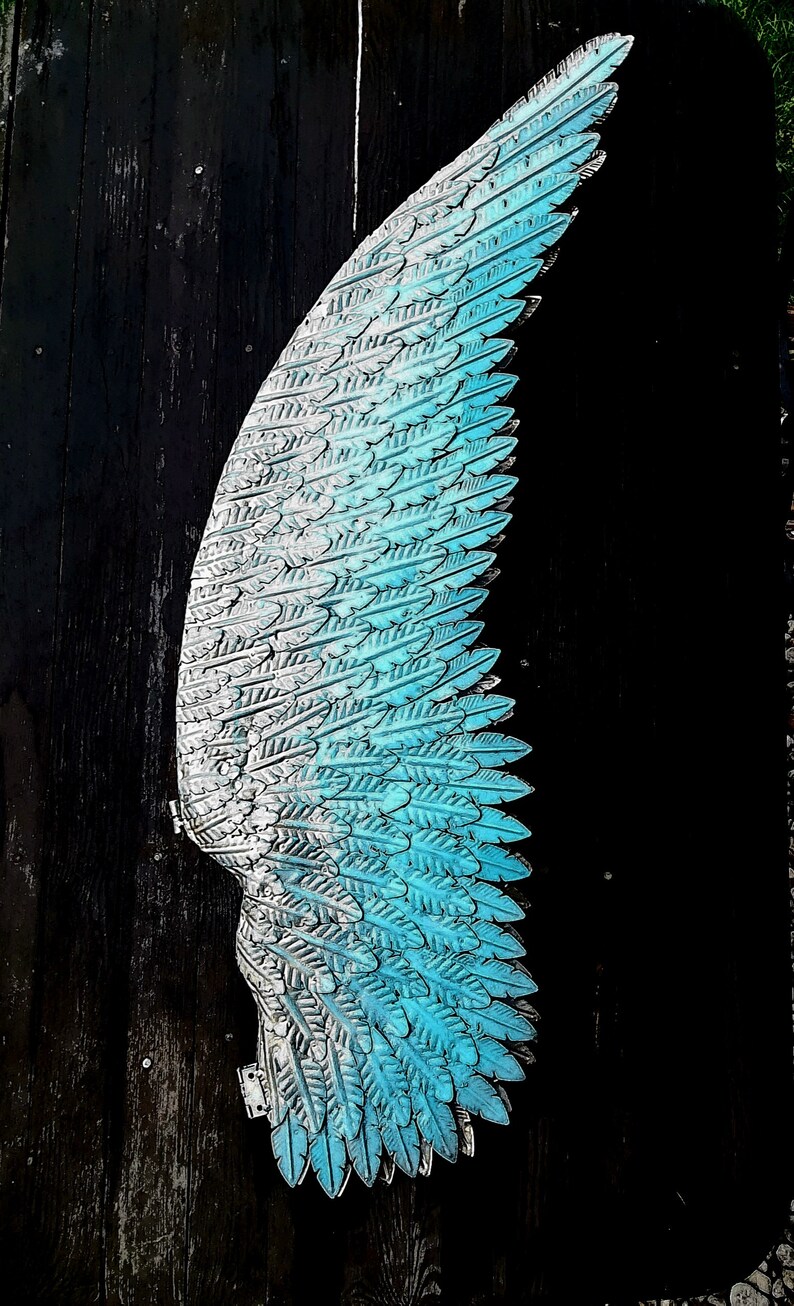 Extra Large Angel Wings Wall Decoration Metal Art,wall Sculpture ,color ...