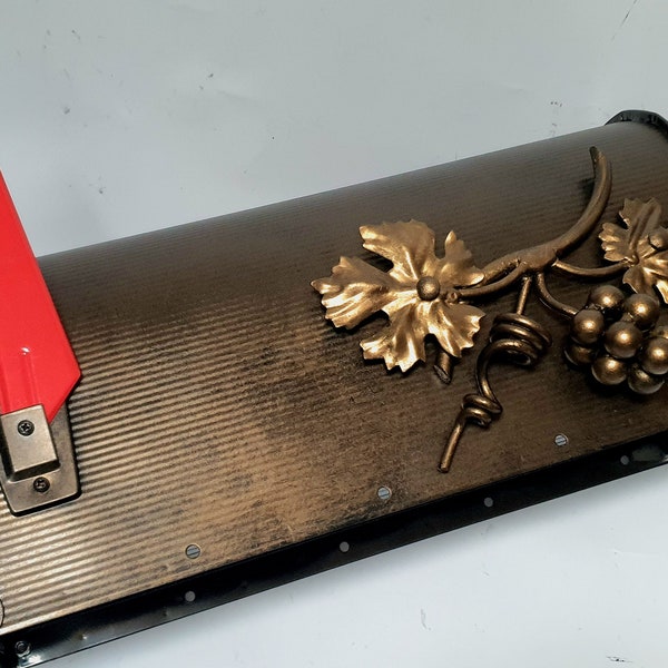 Antique Bronze Mailbox - Etsy