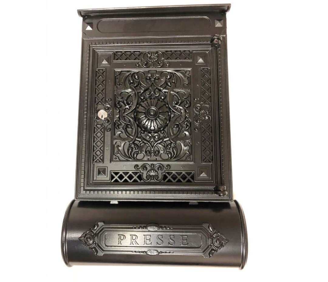 Stunning Retro Style Mailbox Wall Mounted,made of Solid Aluminum Cast ...