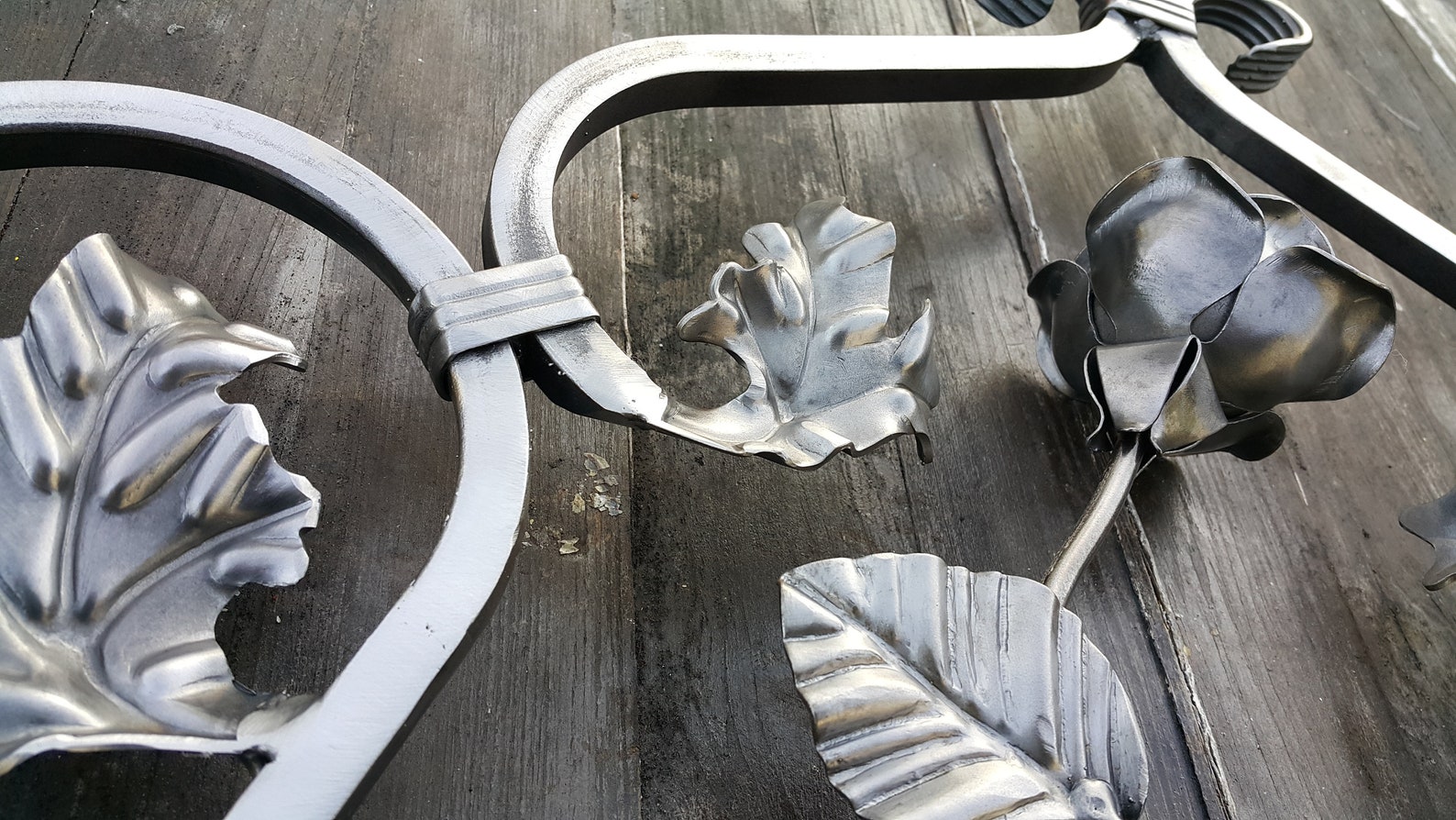 Wrought Iron Gate Valance for Wood Gates and Entry Tops,large Heavy ...