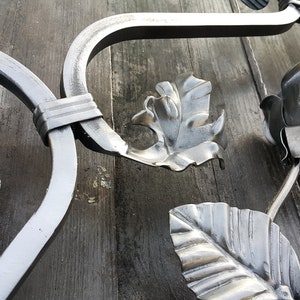 Wrought Iron Gate Valance for Wood Gates and Entry Tops,large Heavy ...