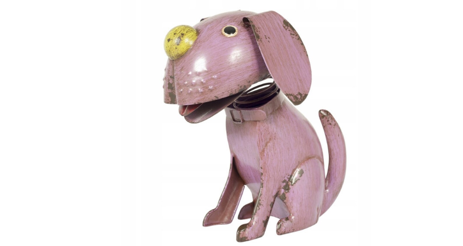 Head Dog Nodding Garden/home Decor,metal Sculpture Dog,farm House ...