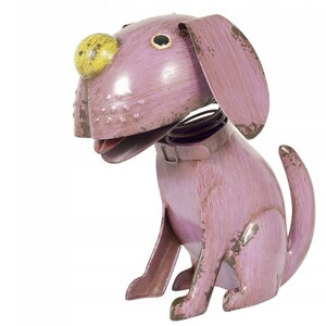 Head Dog Nodding Garden/home Decor,metal Sculpture Dog,farm House ...