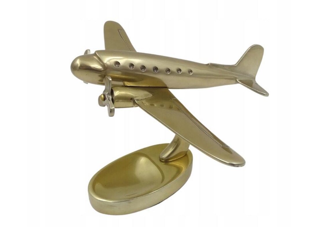 Plane Airplane Metal Art Sculpture Aviation Living Room,standing Decor ...