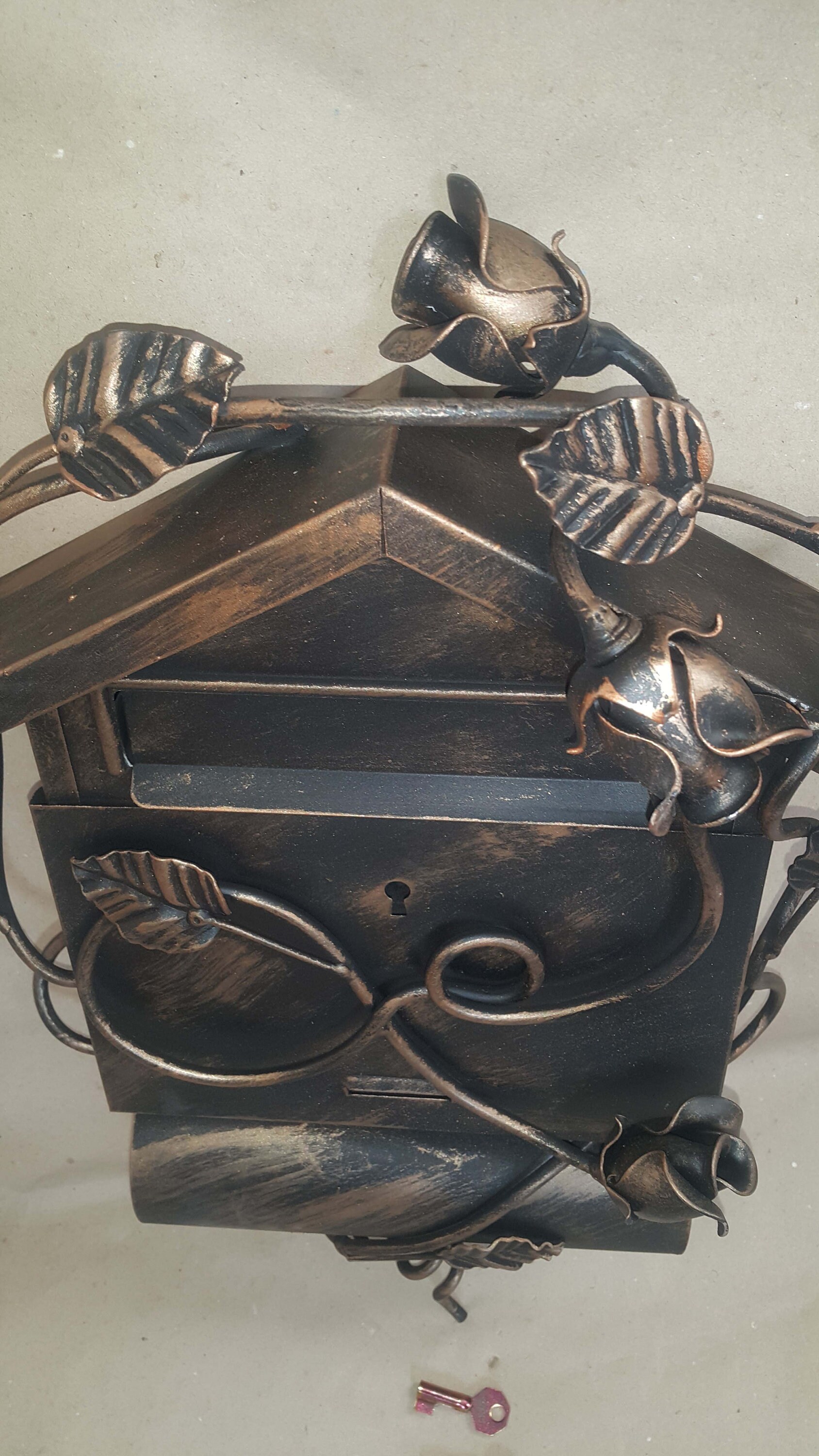 Handmade Metal Mailbox wall Mounted messenger Bag gallery | Etsy