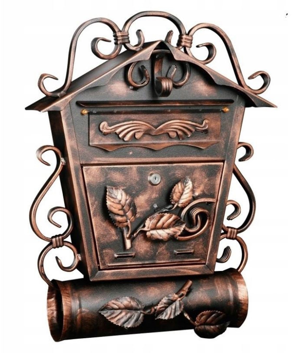 Metal Work Mailbox Wall Mounted Messenger Bag Metal Art | Etsy