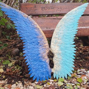 Extra Large Angel Wings Wall Decoration Metal Art,wall Sculpture ,color ...