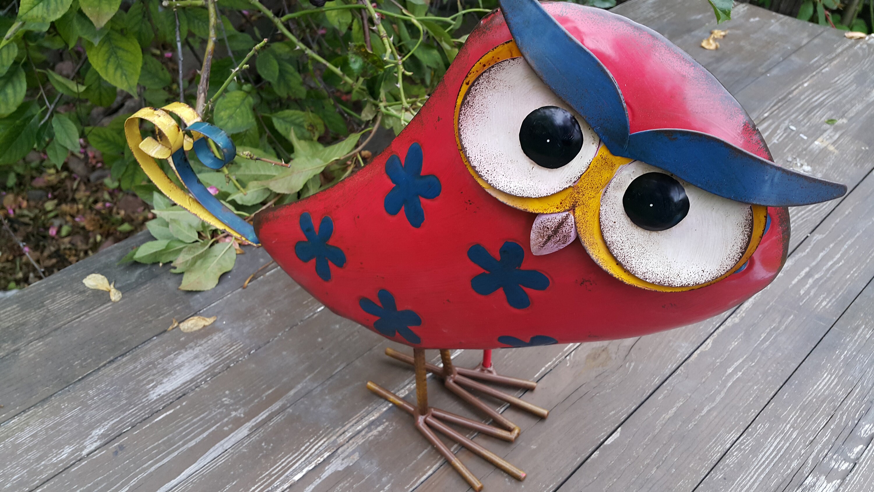 Metal Owls Garden/home Decormetal Sculpture Owlsfarm | Etsy