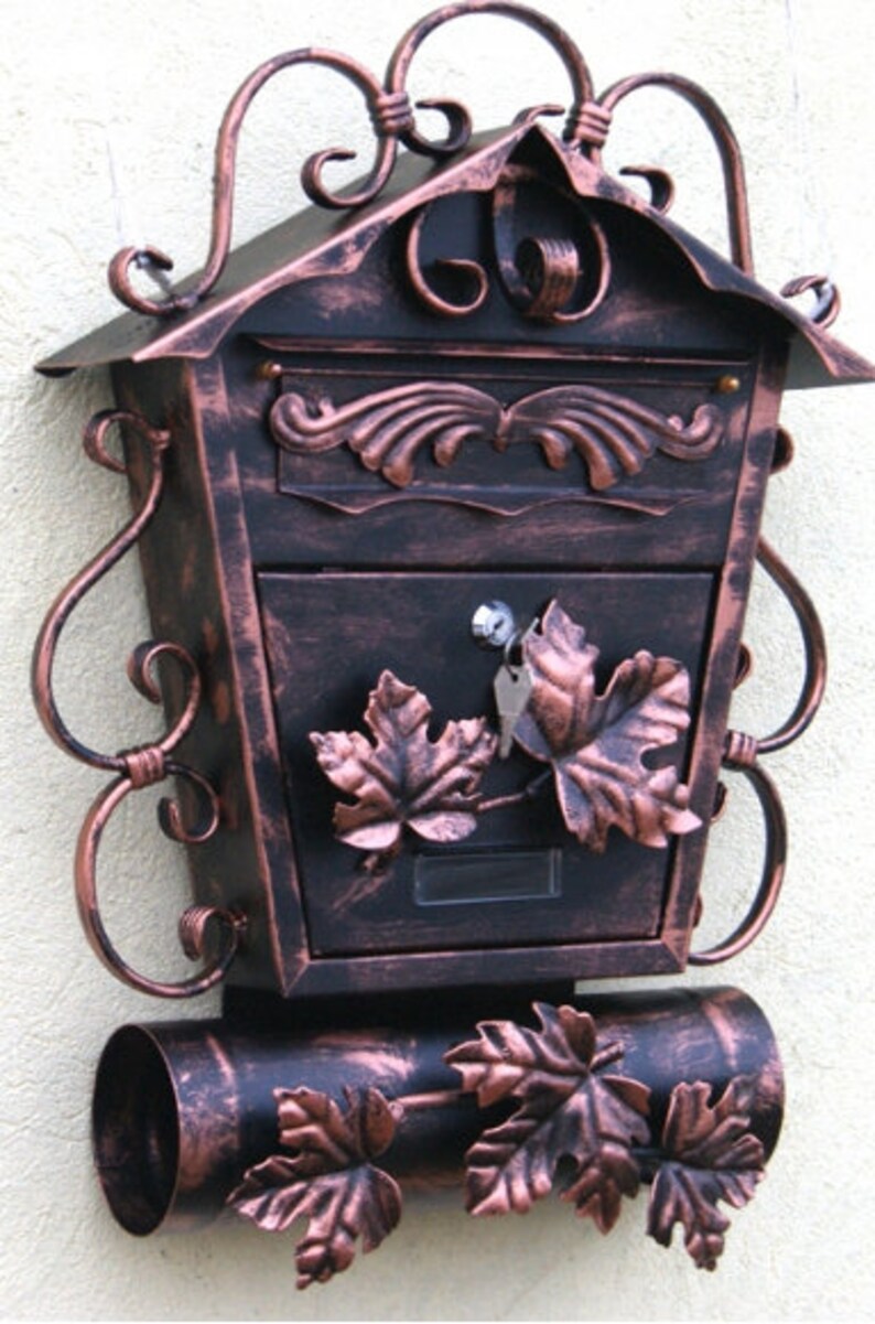 Metal Work Mailbox Wall Mounted ,messenger Bag ,metal Art Gallery ...