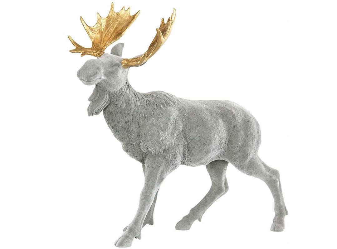 A Beautiful Elk Figurine 16,53" - Etsy