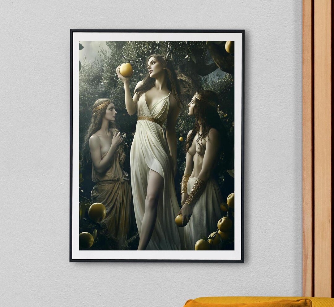 Apple of Aphrodite, Greek Mythology, Girl, Young, Women, - Etsy