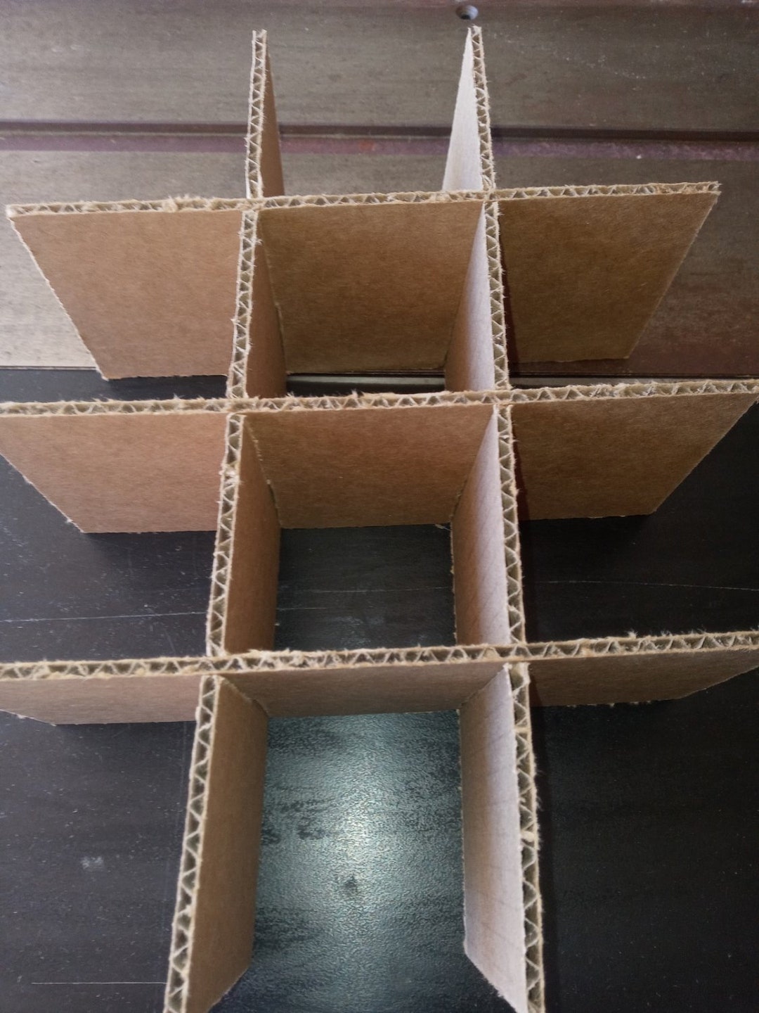 Cardboard Dividers 5 Sets 12 X 9 X 4 High 12 Cell B 12-4-03 & B 9-4-02 ...