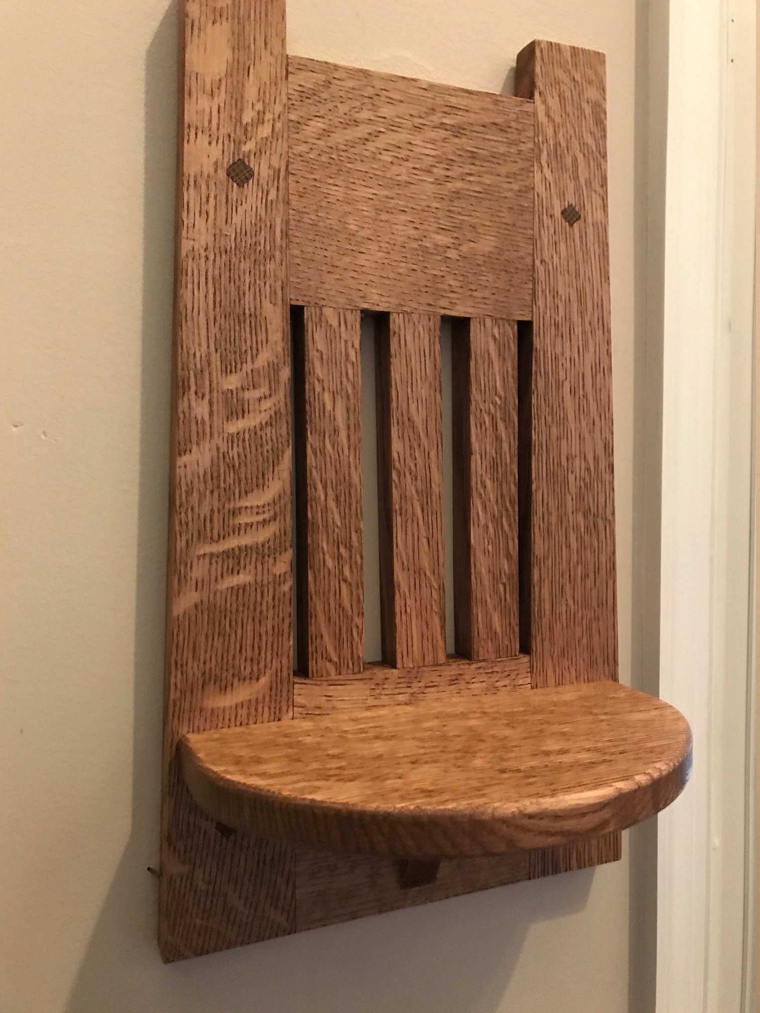 Mission Style Wall Shelf | Etsy