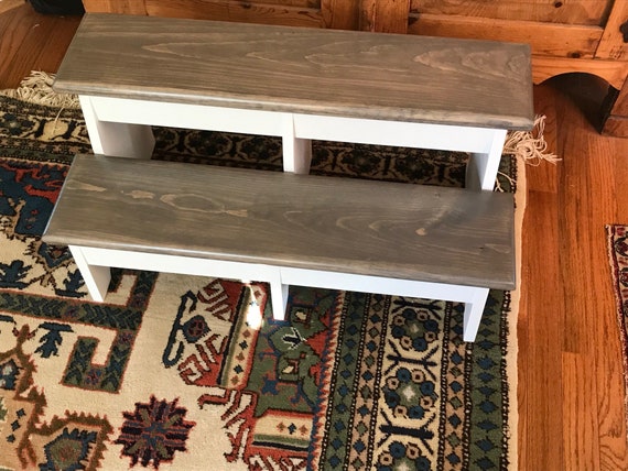Double Wide Step Stool | Etsy