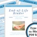 End-of-life Binder (fillable PDF Version) - Etsy Canada