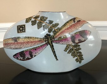 Dragonfly vase | Etsy