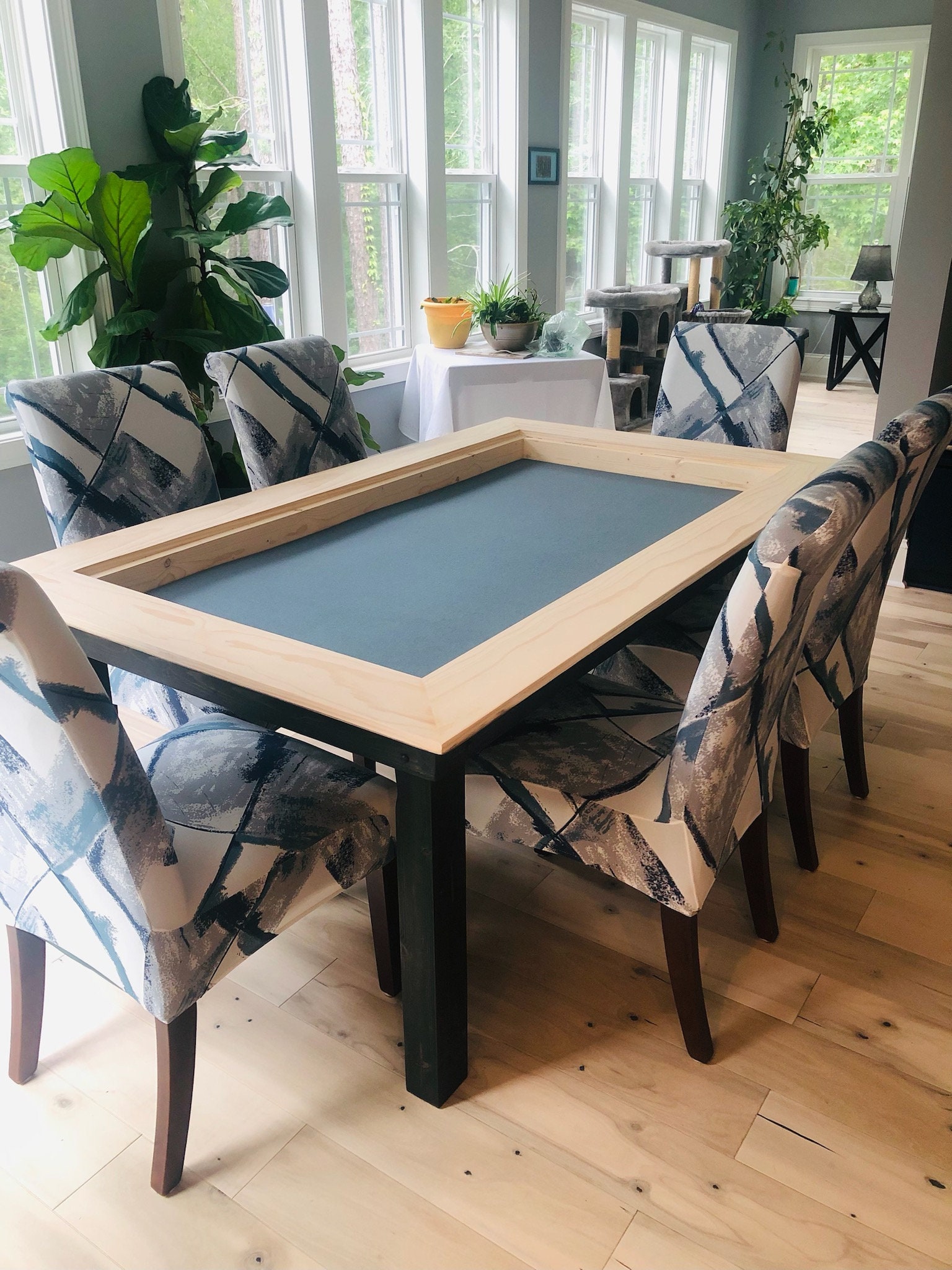 Board Game Table With Medium Edge - Etsy