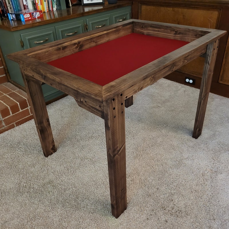 Square Game Table - Etsy