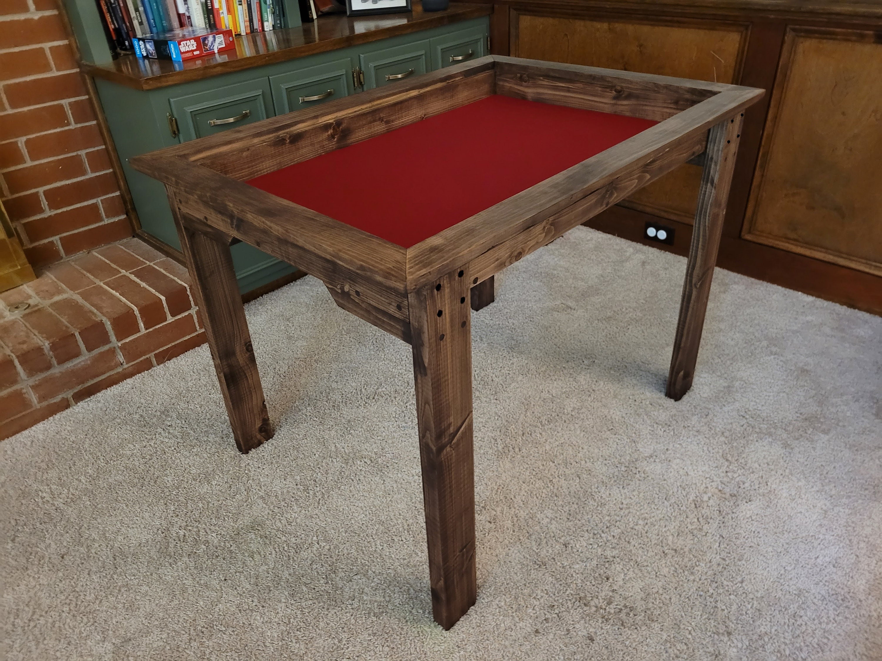 Rectangular Puzzle/board Game Table With Removeable Topper - Etsy