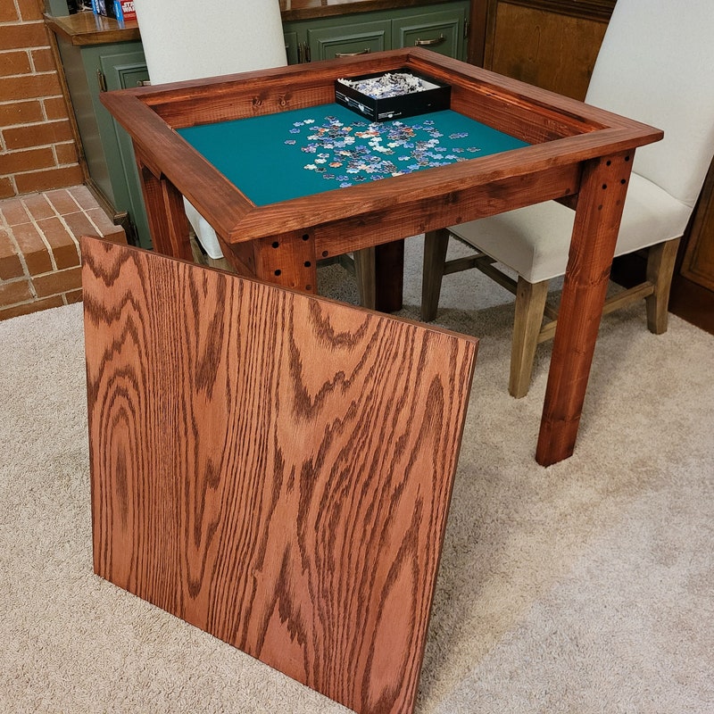 Puzzle Table - Etsy