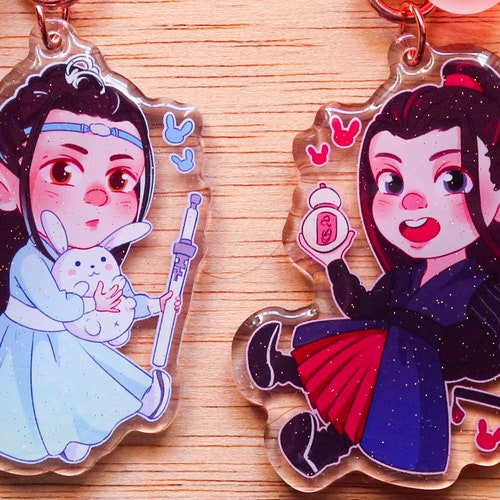 The Untamed Mo Dao Zu Shi Lan Sizhui Jin Ling Key Chain MDZS | Etsy