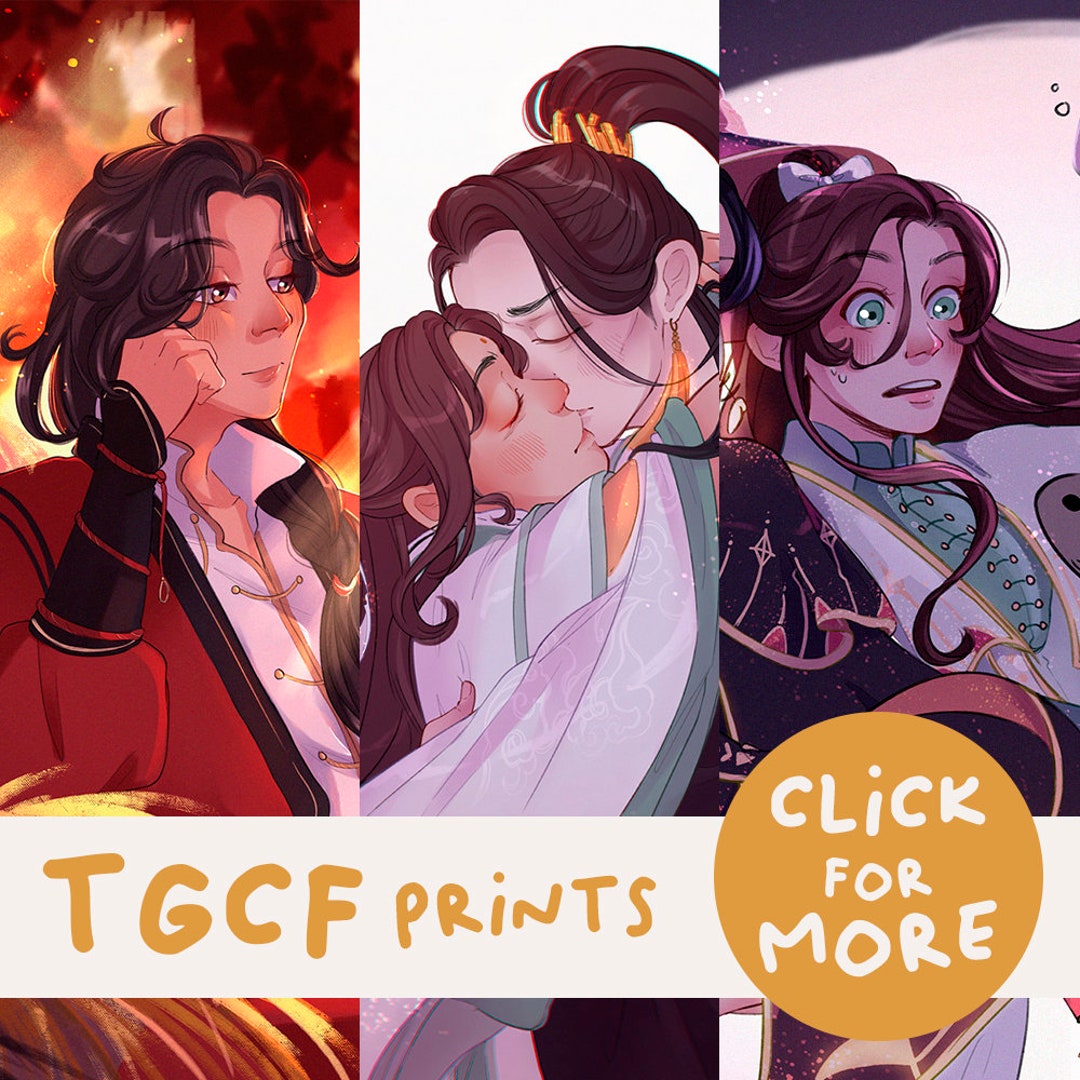 TGCF Heaven Official's Blessings A5 P4P Print - Etsy UK
