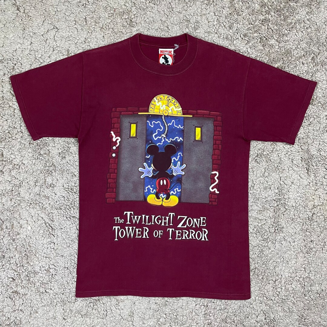 Vintage Mickey Mouse the Twillight Zone Tower of Zero SIZE M - Etsy