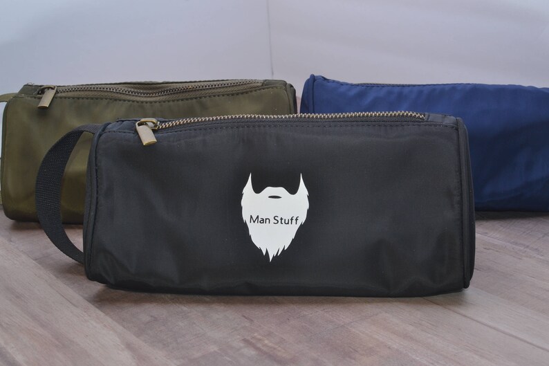 Men's Custom Shaving Kit Bag Men's Toiletry Bag - Etsy