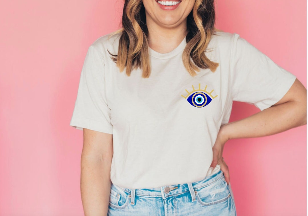 Evil Eye Pocket Shirt, Eye Shirt, Evil Eye Shirt, Evil Eye Unisex Shirt ...