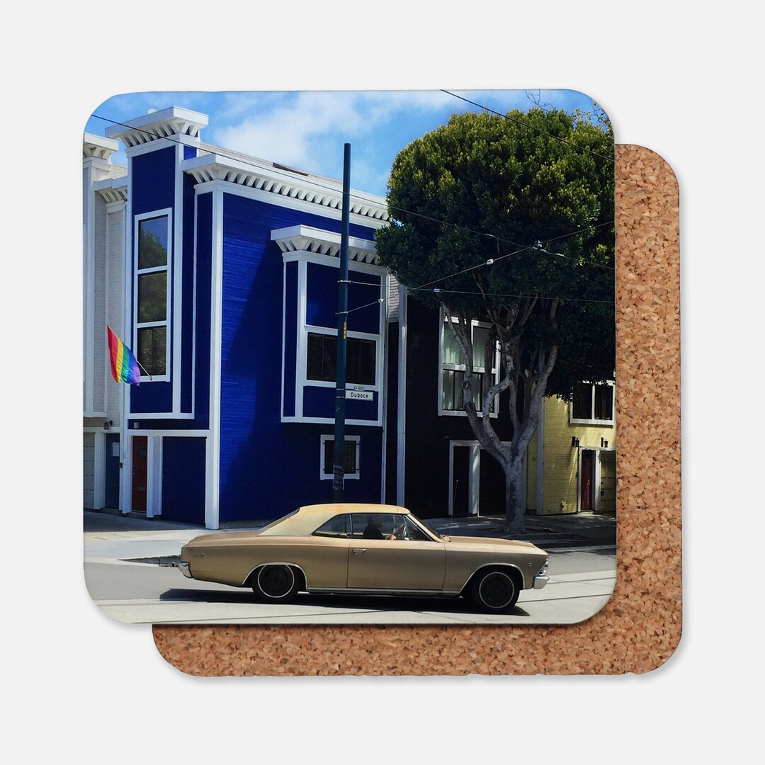Pride Vintage Chevy Malibu Drink Coaster - Etsy