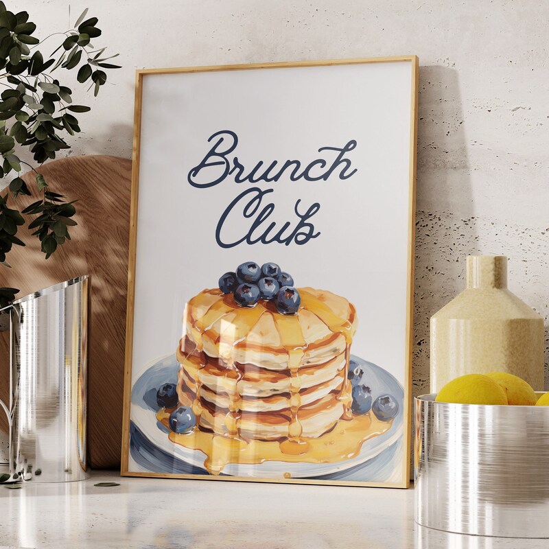 Breakfast Wall Decor - Etsy