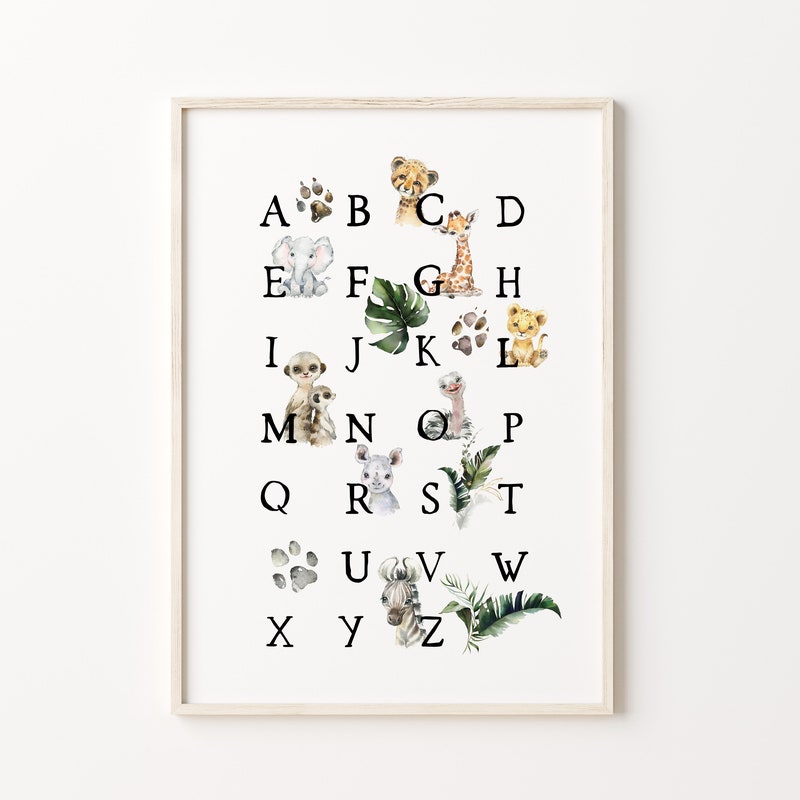 Jungle Nursery Art - Etsy