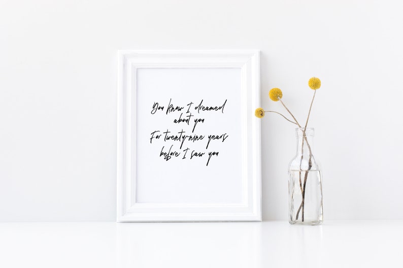 The National Band Song Lyrics Printable Slow Show Lyrics - Etsy