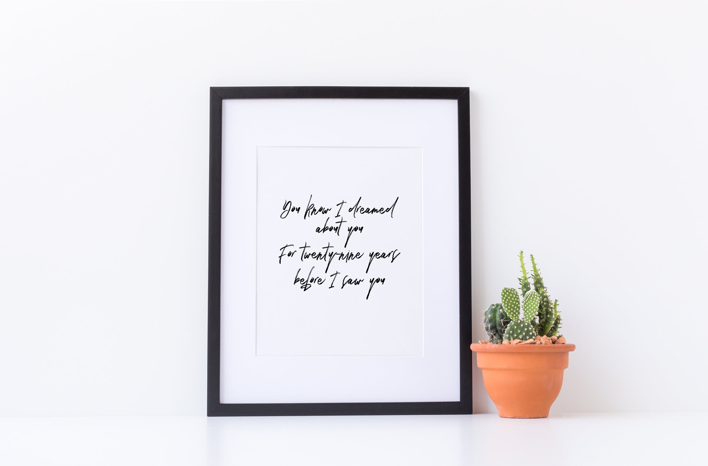 The National Band Song Lyrics Printable Slow Show Lyrics - Etsy