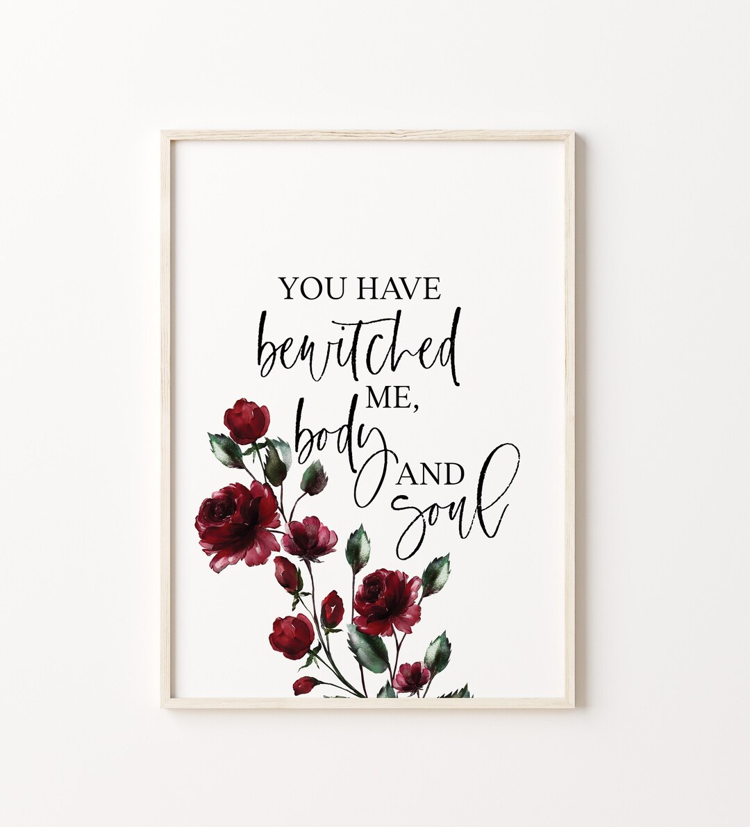 Jane Austen Pride and Prejudice Quote Printable Wall Art Mr. - Etsy