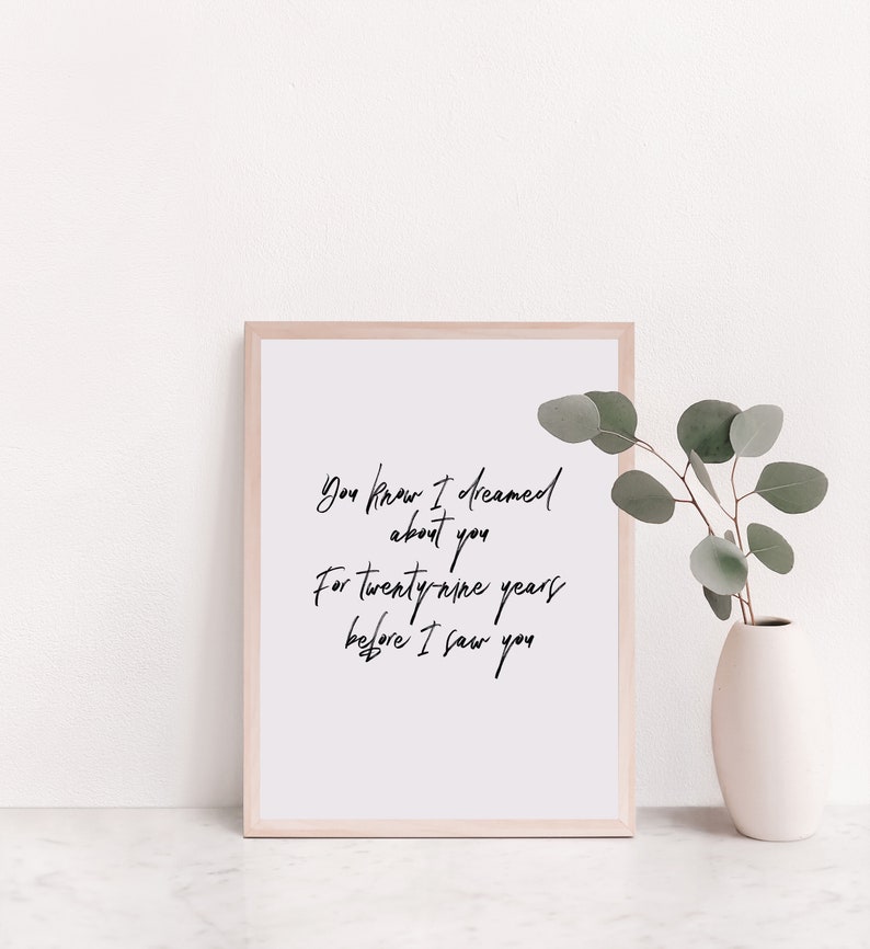 The National Band Song Lyrics Printable Slow Show Lyrics - Etsy