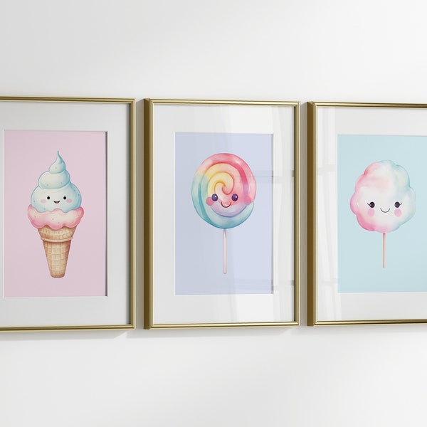 Kawaii Wall Art - Etsy