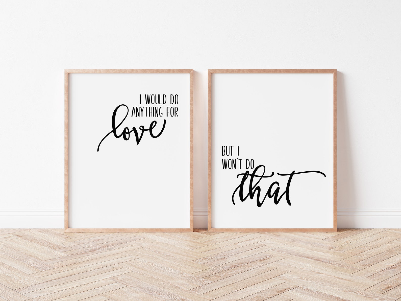 Funny Above the Bed Quote Bedroom Wall Decor Set of 2 - Etsy