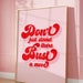 Bust A Move, Printable Wall Art, Pink Trendy Poster, Rap Song Lyric ...
