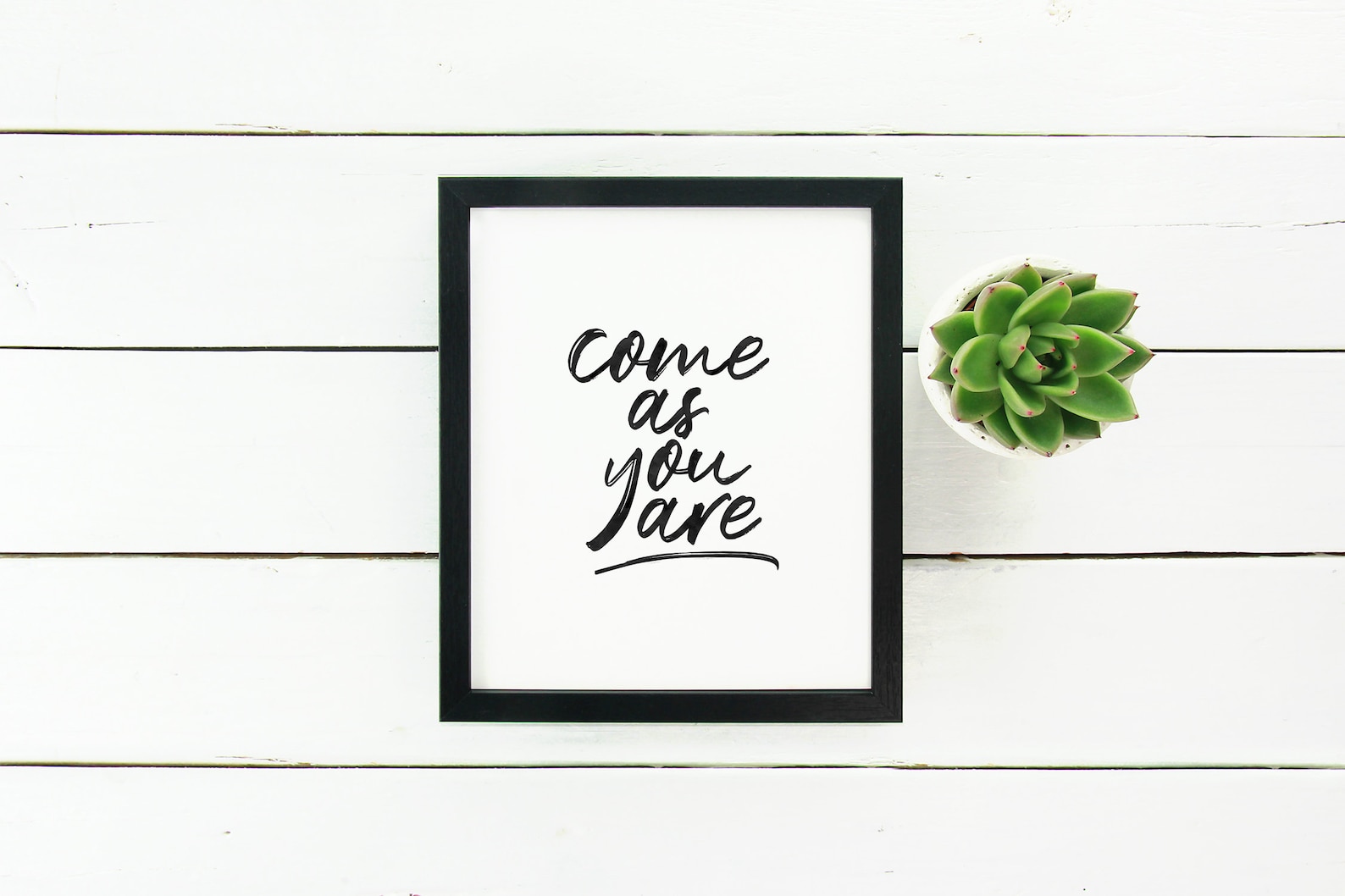 Come as You Are Song Printable Typography Quote Print - Etsy